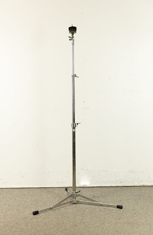 1970s Ludwig Model 1400 Block Logo Flat Base Cymbal Stand | Reverb