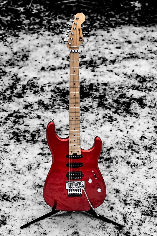 Charvel San Dimas HSS/Metallic Red/Made in Japan | Reverb