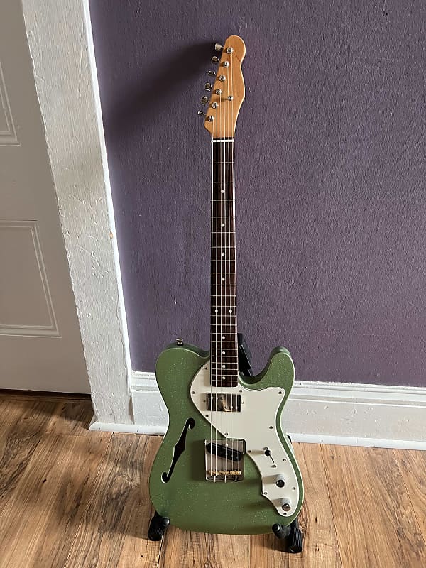 Partscaster Guitar Mill Thinline Tele Style Partscaster - | Reverb