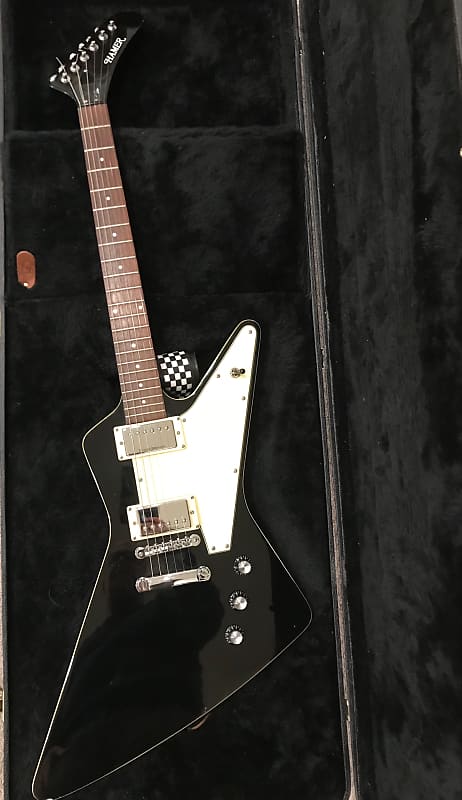 Hamer Standard Black Explorer | Reverb