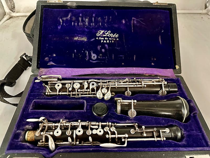 Used F. Loree Professional Oboe Model with Cavallaro Case | Reverb