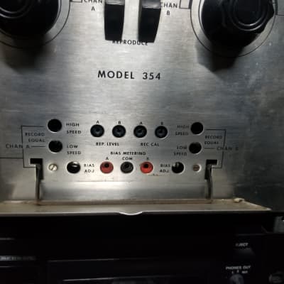 Ampex 354 - mid 60's - Stainless Steel | Reverb