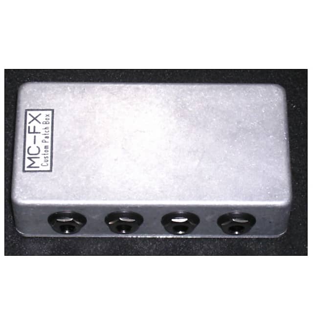 MC-FX Patch Box 4 X 2 Jacks Black | Reverb