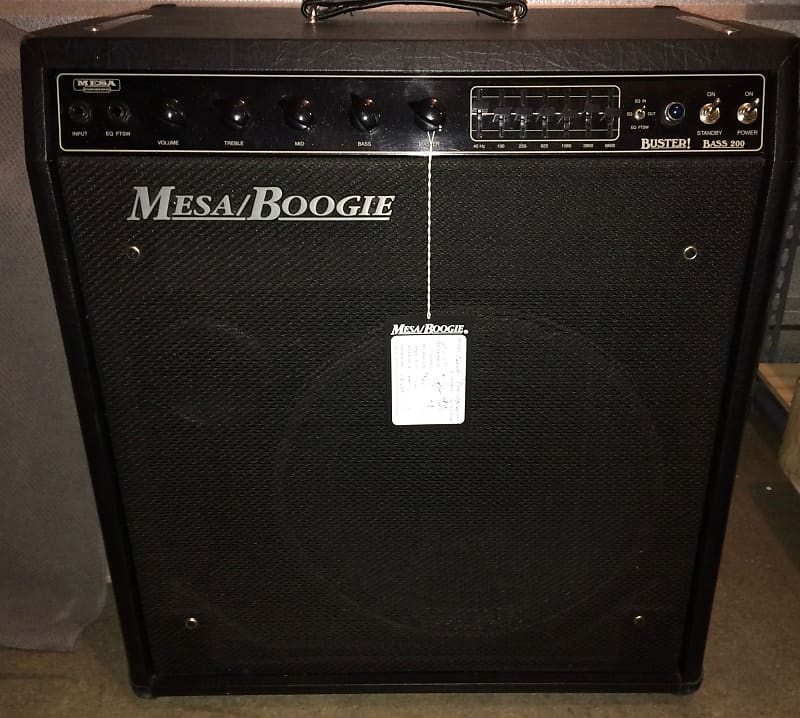 Mesa Boogie Buster 200 1 X 15 Bass Combo 2000 Black | Reverb