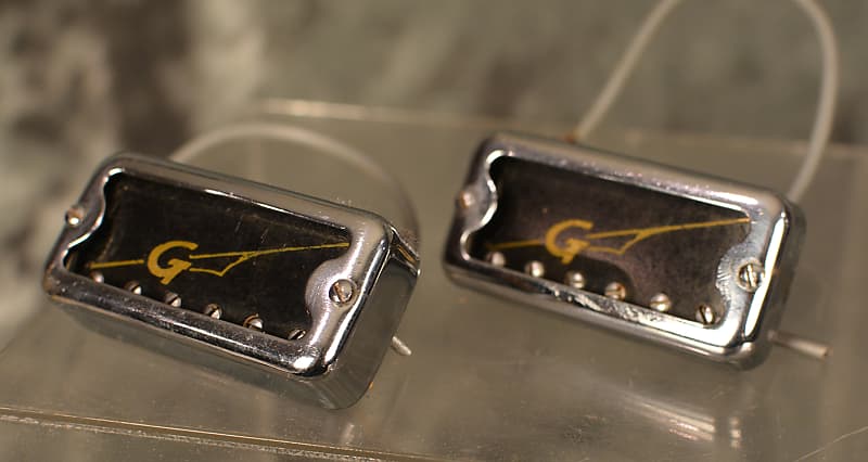 Gretsch Hilotron Pickup Set Vintage Original 1968 Chrome w | Reverb