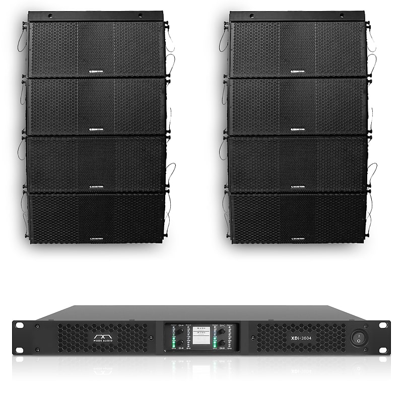 ZS-210X8X3604 | Passive Line Array Speaker System with 8 x | Reverb