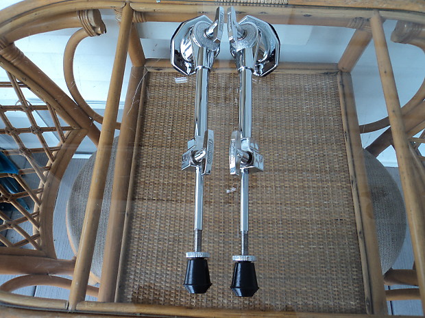 Ludwig Rocker Bass Drum Spurs and Mounts -Matched Set 1980's | Reverb