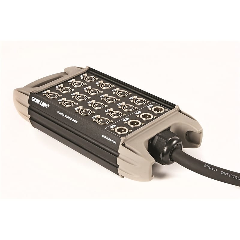 QUIK LOK BOX/636-10K Stage Box 16 IN 4 OUT 10 mt | Reverb