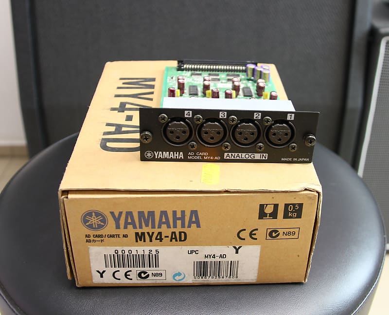 Yamaha MY4-AD - 4 Channel Analog Input Card | Reverb