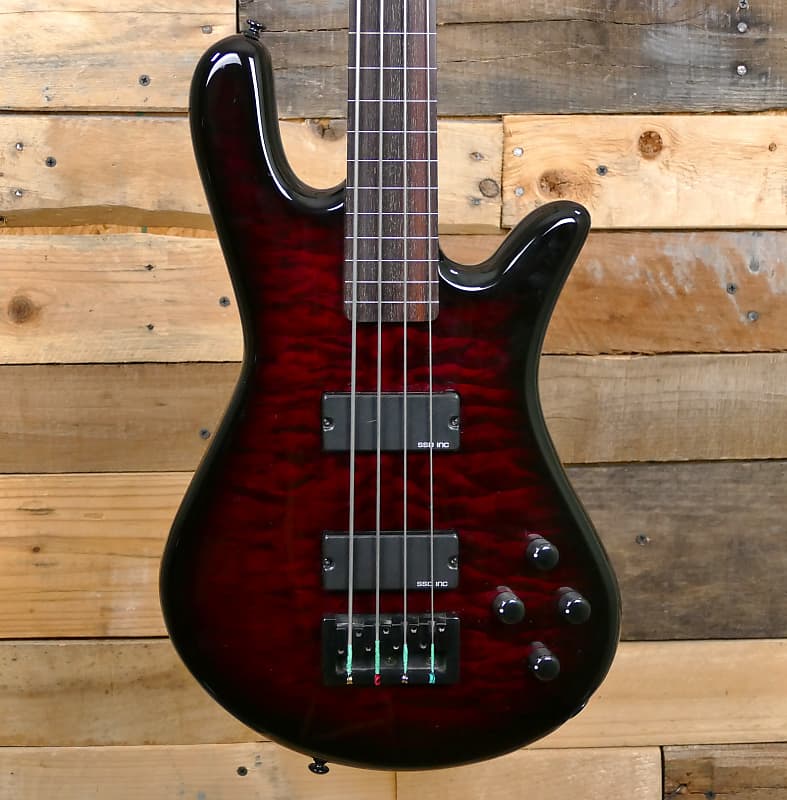 Spector Legend Classic - 4 String Fretless - Black Cherry | Reverb