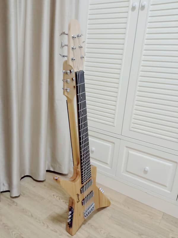 6 String Bass /6 String Electric Busuyi Double Neck Guitar | Reverb