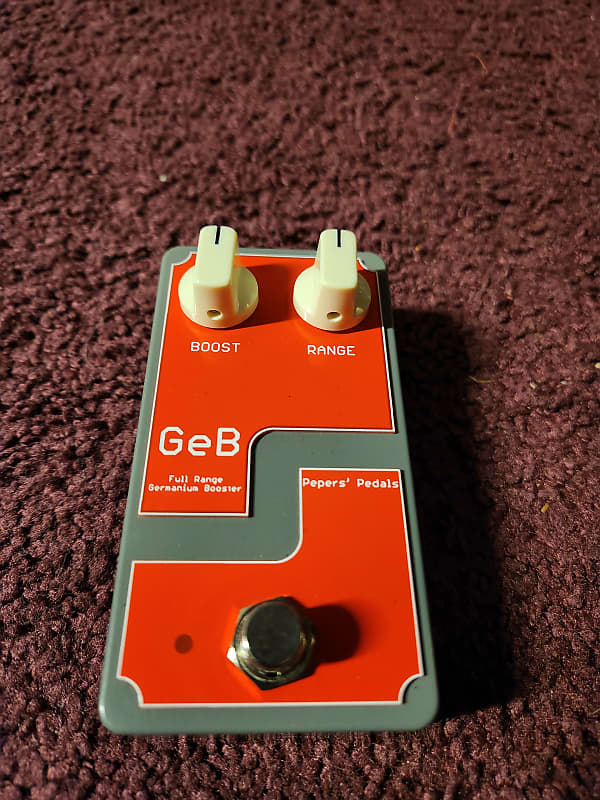Pepers' Pedals GeB Full Range Germanium Booster | Reverb