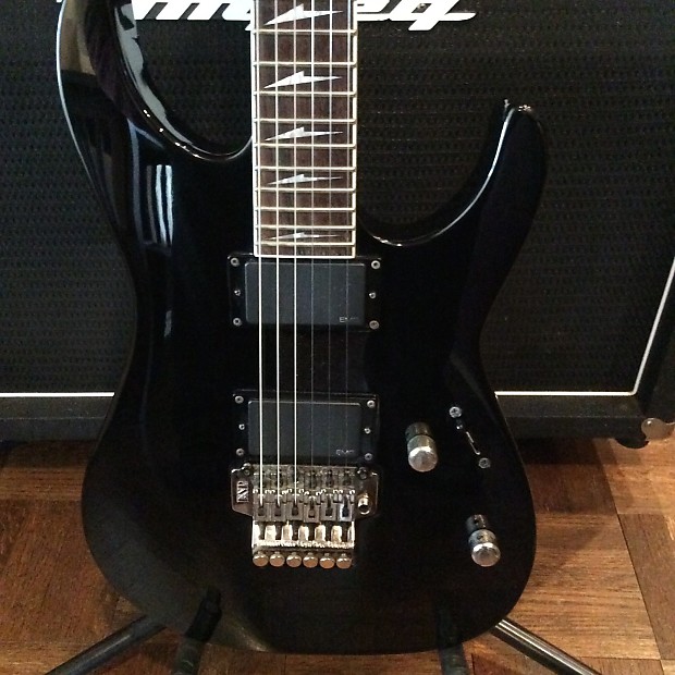 ESP LTD M-400 Black EMG's! | Reverb