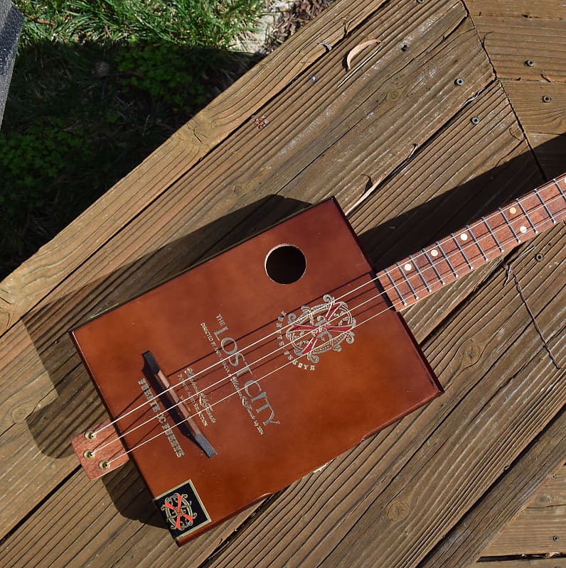 Cigar box guitar, 3-string guitar, cbg | Reverb