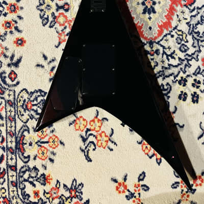 Kramer Striker 400ST Randy Rhoads V Floyd Rose 80s - Black w/ | Reverb