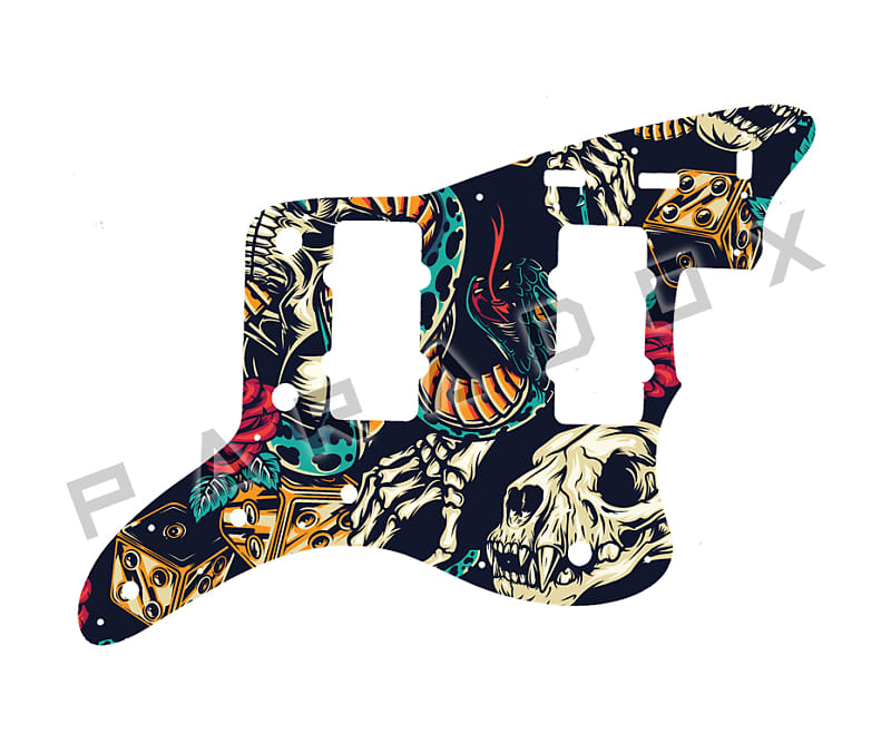 Custom Pickguard For 2012 - 2019 Made in Inodensia Squier | Reverb