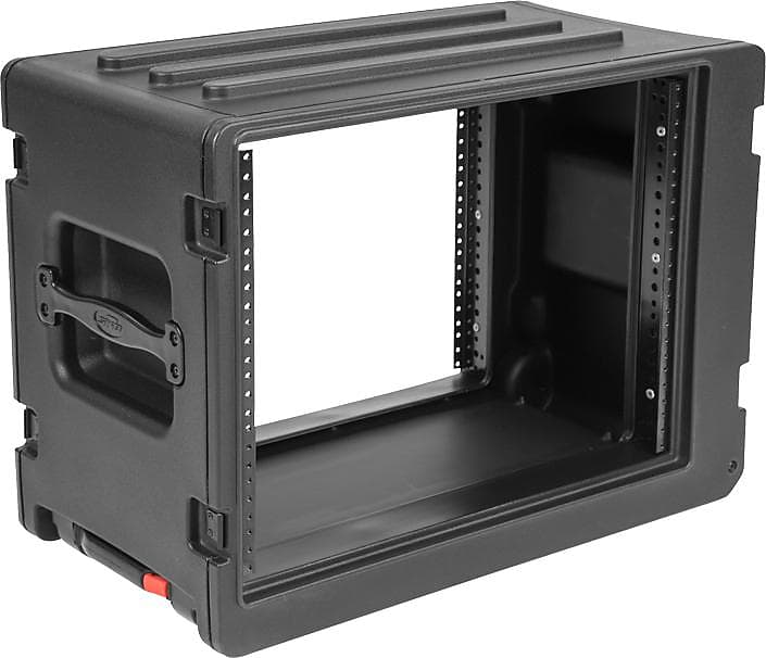 SKB 8U rSeries Shallow Rolling Rack Case (1SKBR8SWd1) | Reverb