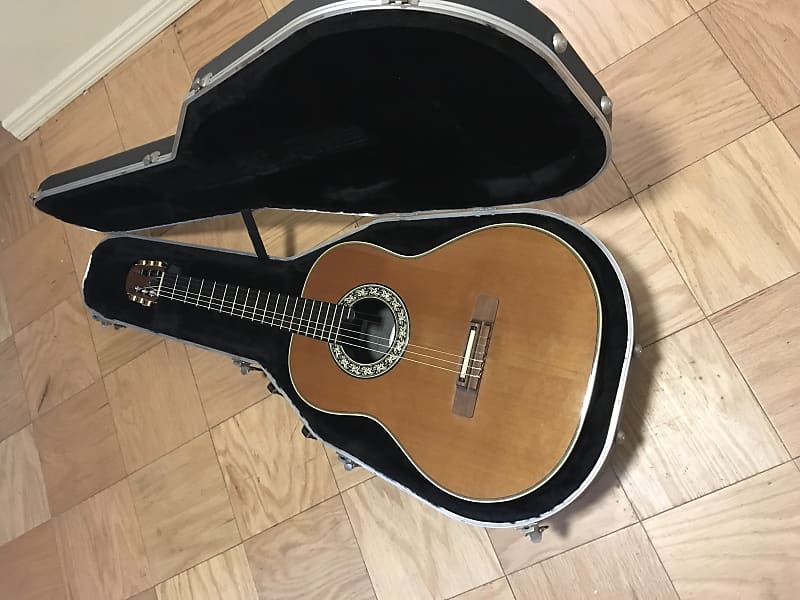 Ovation 1613-4 1972 Natural classic-electric guitar made in | Reverb