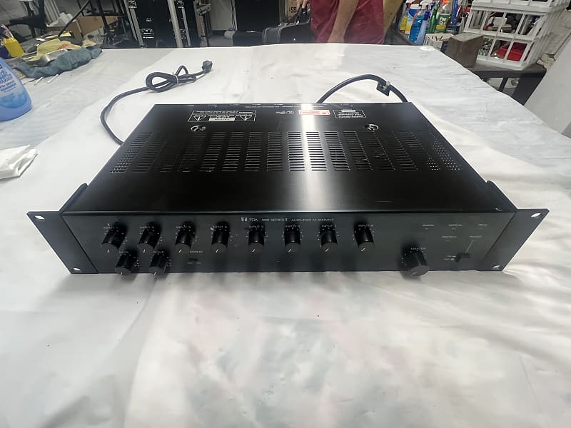 TOA 900 Series II Line Voltage Amplifier | Reverb