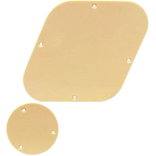 Control Cavity and Toggle Back Plate Set LP Ivory | Reverb Canada