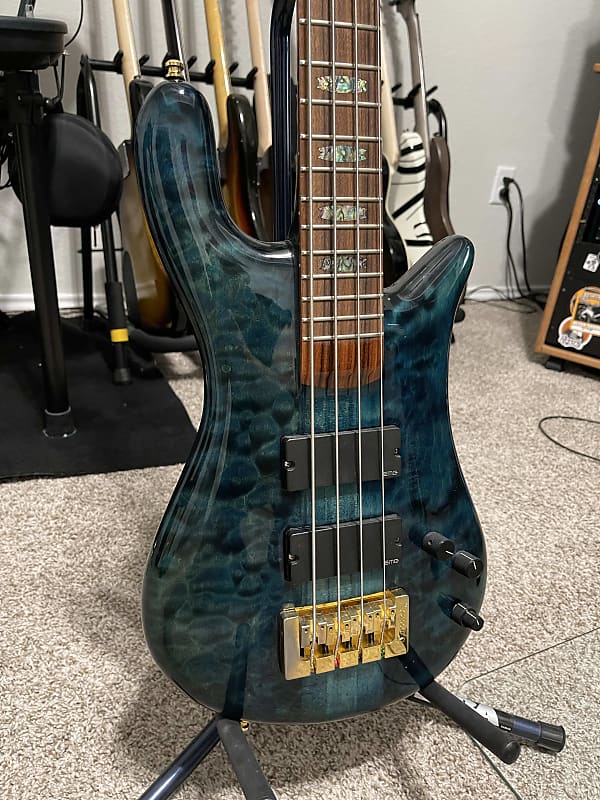Spector NS-4 USA 2015 - Peacock Blue | Reverb