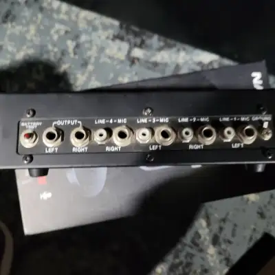 Realistic 4 Channel Microphone Mixer | Reverb