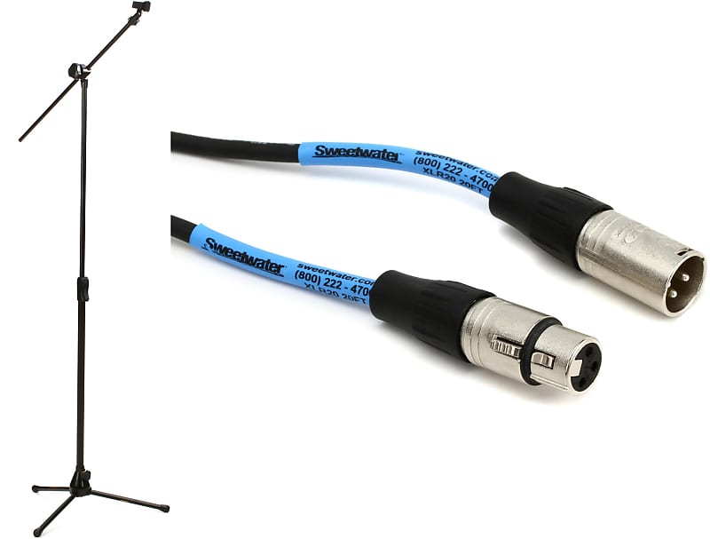 Hercules Stands MS533B EZ Clutch Tripod Microphone Boom Stand | Reverb