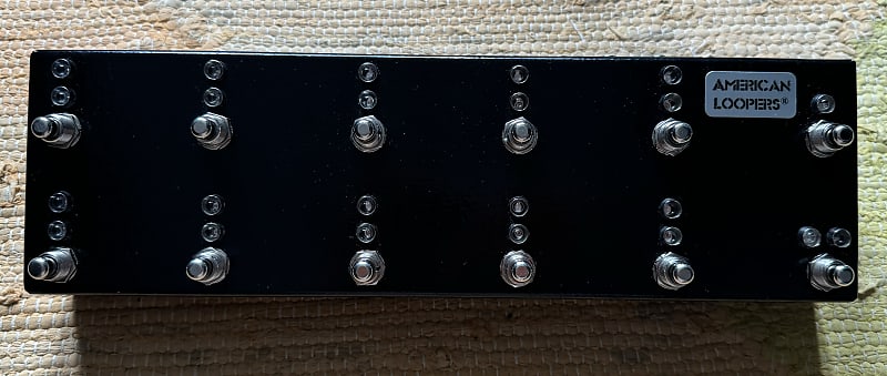American Loopers 10 Channel Slanted View Effects Looper 2020 | Reverb