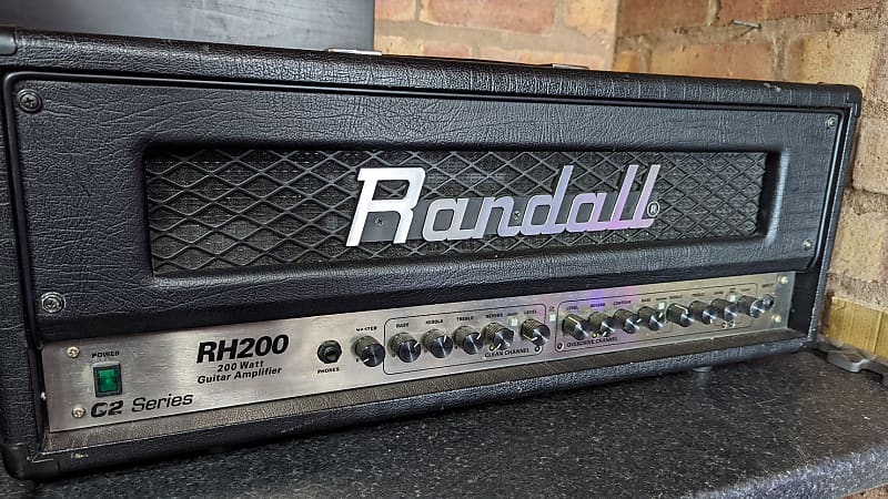 Randall RH200 G2 Head, 200 Watts, 2 Channel With Footswitch | Reverb