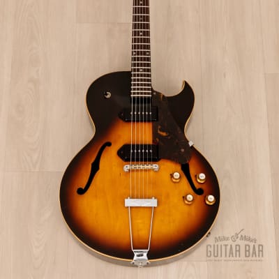 1965 Gibson ES-125 DC Cutaway Vintage Archtop Guitar Sunburst | Reverb