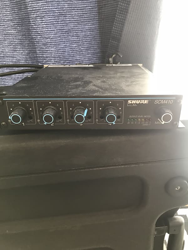 Shure SCM410 4 channel automatic mixer | Reverb