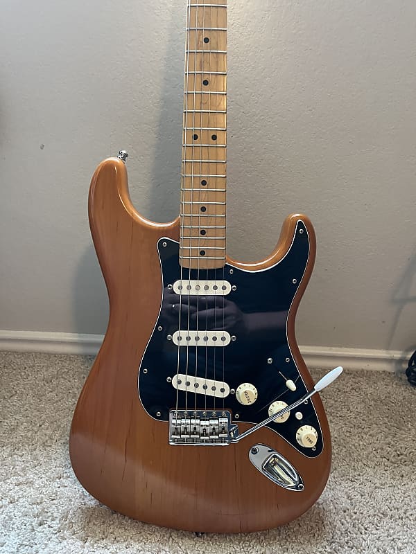 Fender Stratocaster/partscaster 2000s - Antique Natural | Reverb
