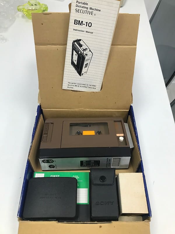 Sony BM-10 Secutive Portable Dictating Machine Walkman 1979 | Reverb