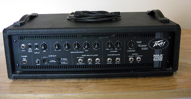 Peavey Max 700 Bass Amp Head Made in USA | Reverb