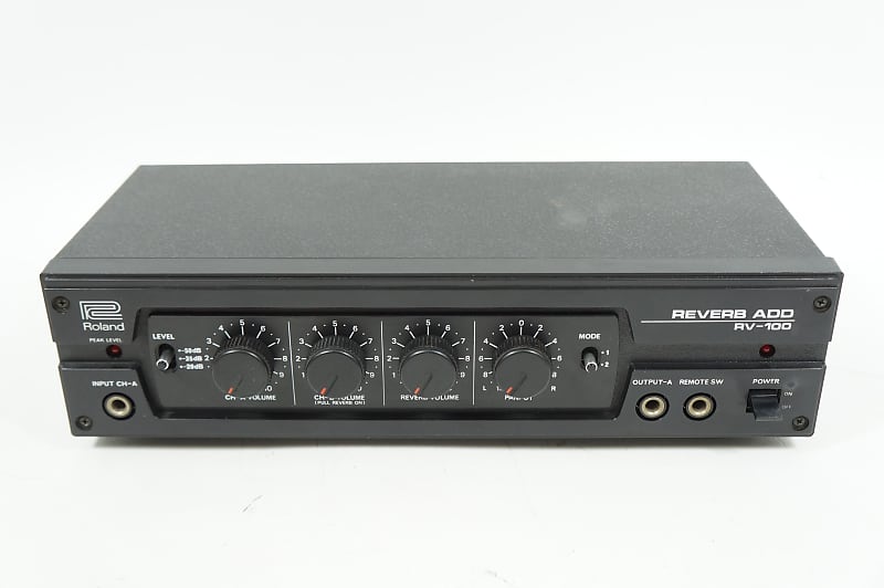 Roland RV-100 Reverb Add Vintage Analog Spring Reverb Made | Reverb UK
