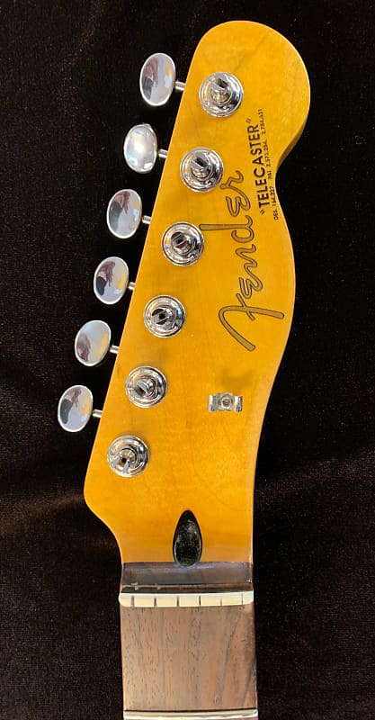 Telecaster Neck with Replica Fender Decal | Reverb