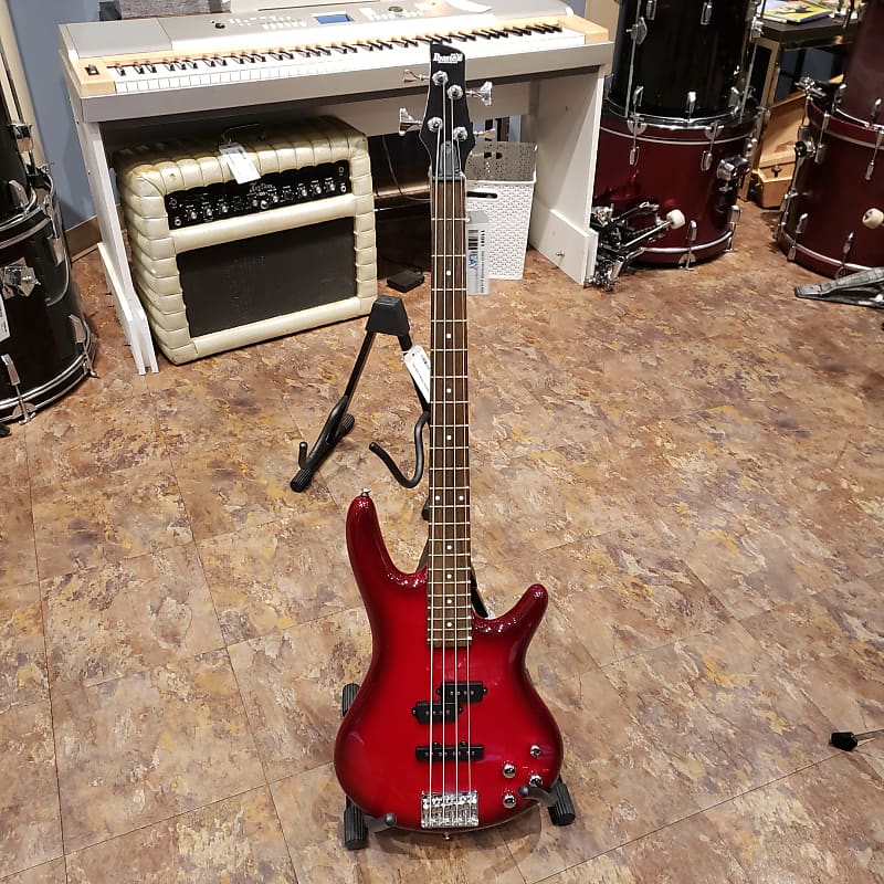 Ibanez Gio Soundgear Electric Bass Red | Reverb