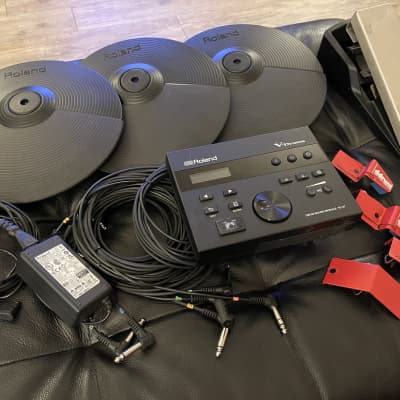 Roland TD-07 Module - With Cymbals and Ddrum red shot | Reverb
