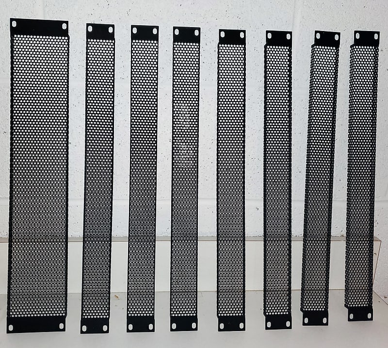 1U and 2U Vented Rack Panels | Reverb