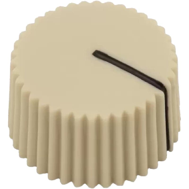 Knob - Vintage "cupcake" style, set screw, brass insert - | Reverb