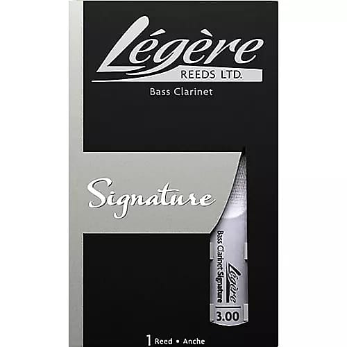 Legere BCS3.00, Bass Clarinet Reed, Strength 3 (1 Pack) | Reverb