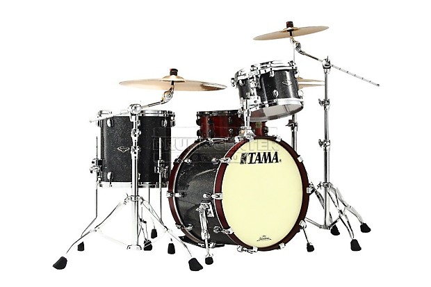 Tama Starclassic Performer Yesteryear 3pc Jazz Drum Set Black | Reverb
