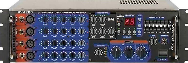 Vocopro HV-1200RV Professional Rack Mountable 1,200 Watt | Reverb
