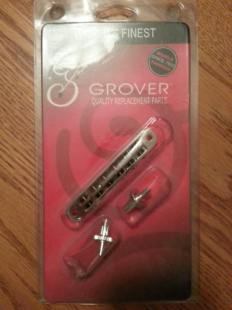 Grover Nashville Style Bridge Chrome | Reverb