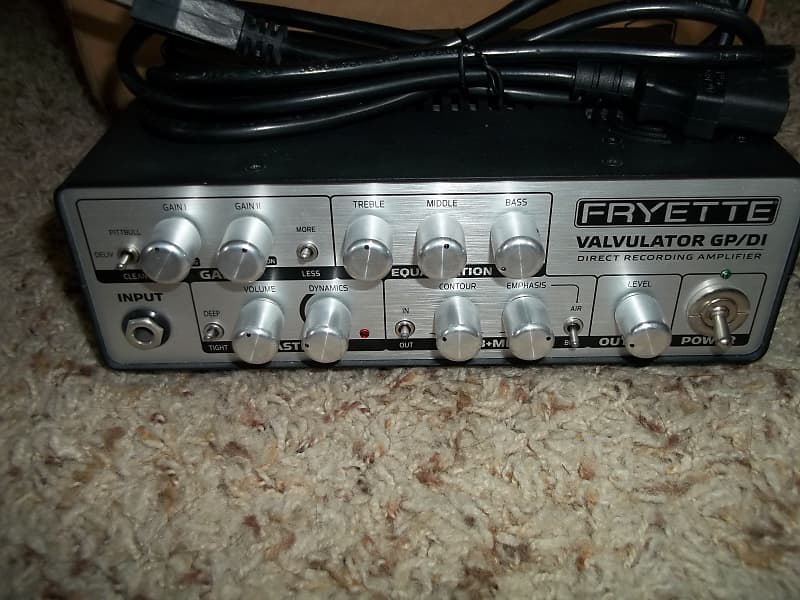 Fryette Valvulator GP/DI Direct Recording Amplifier, 1w | Reverb