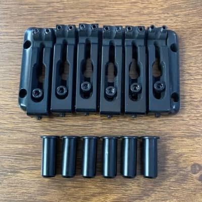 6 String Electric Bass Guitar Bridge in Black | Reverb