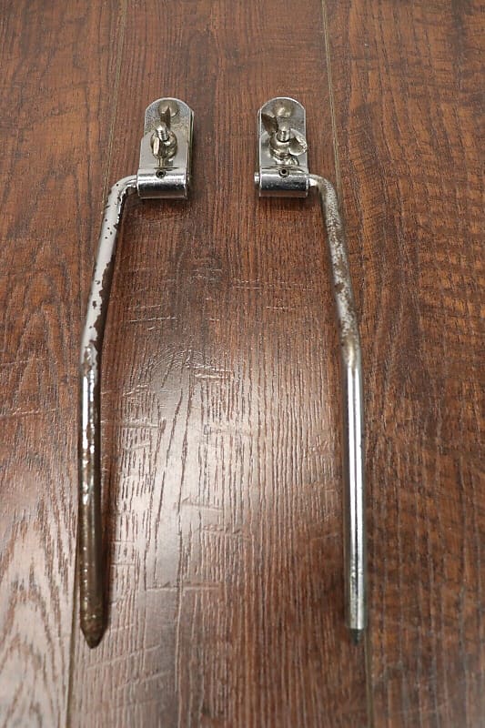 Ludwig WFL Gull Wing Bass Drum Spurs Vintage 1960's | Reverb