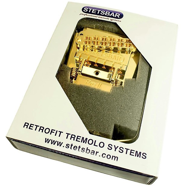 STETSBAR PRO II Retrofit Tremolo System for STRATOCASTER, | Reverb UK