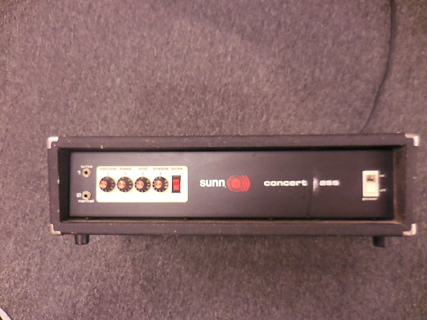 Sunn CONCERT Bass | Reverb