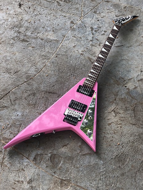 Jackson Rhoads RR3 Custom 2006 Platinum Pink | Reverb